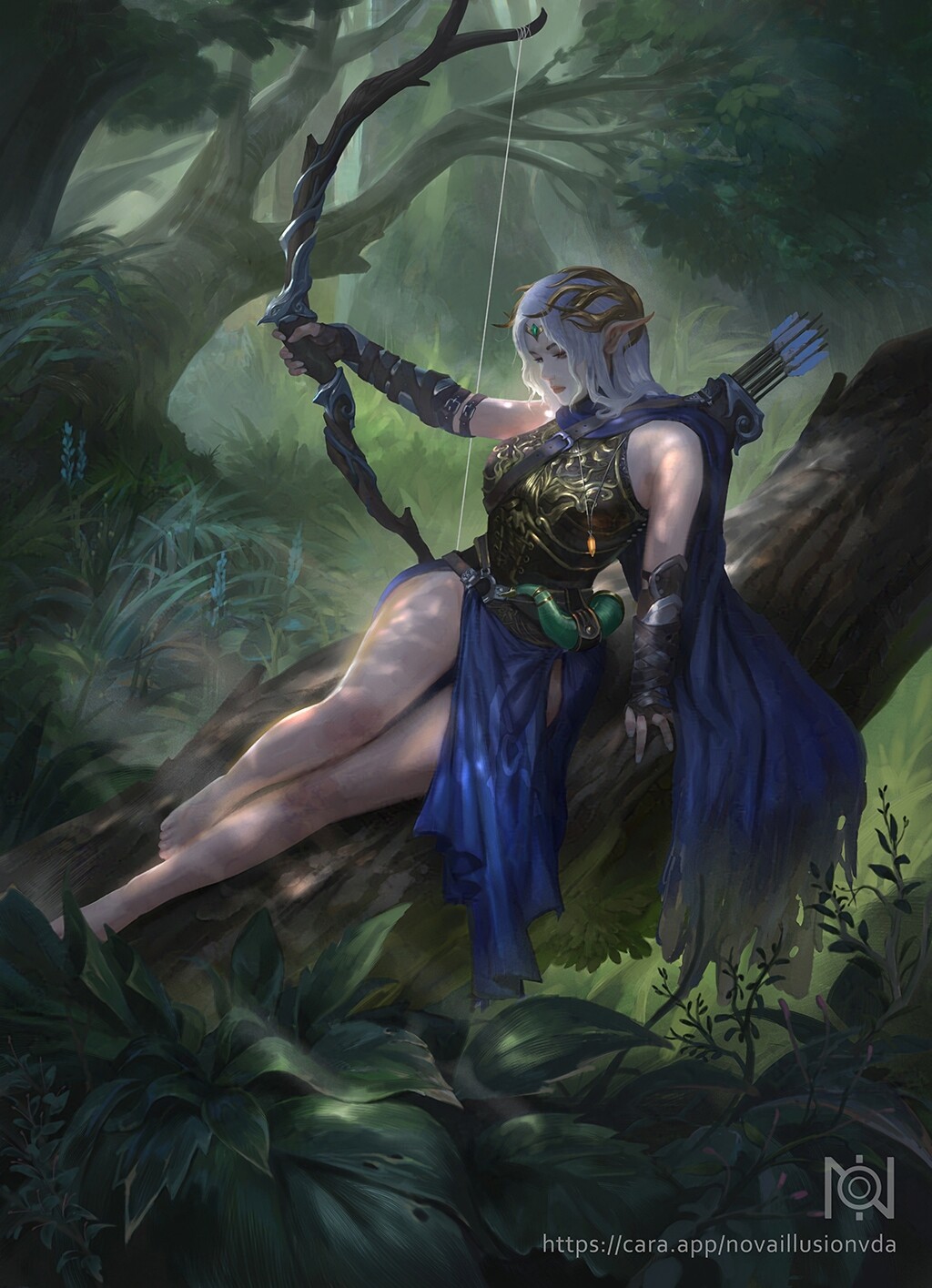 ArtStation - Silver Elf