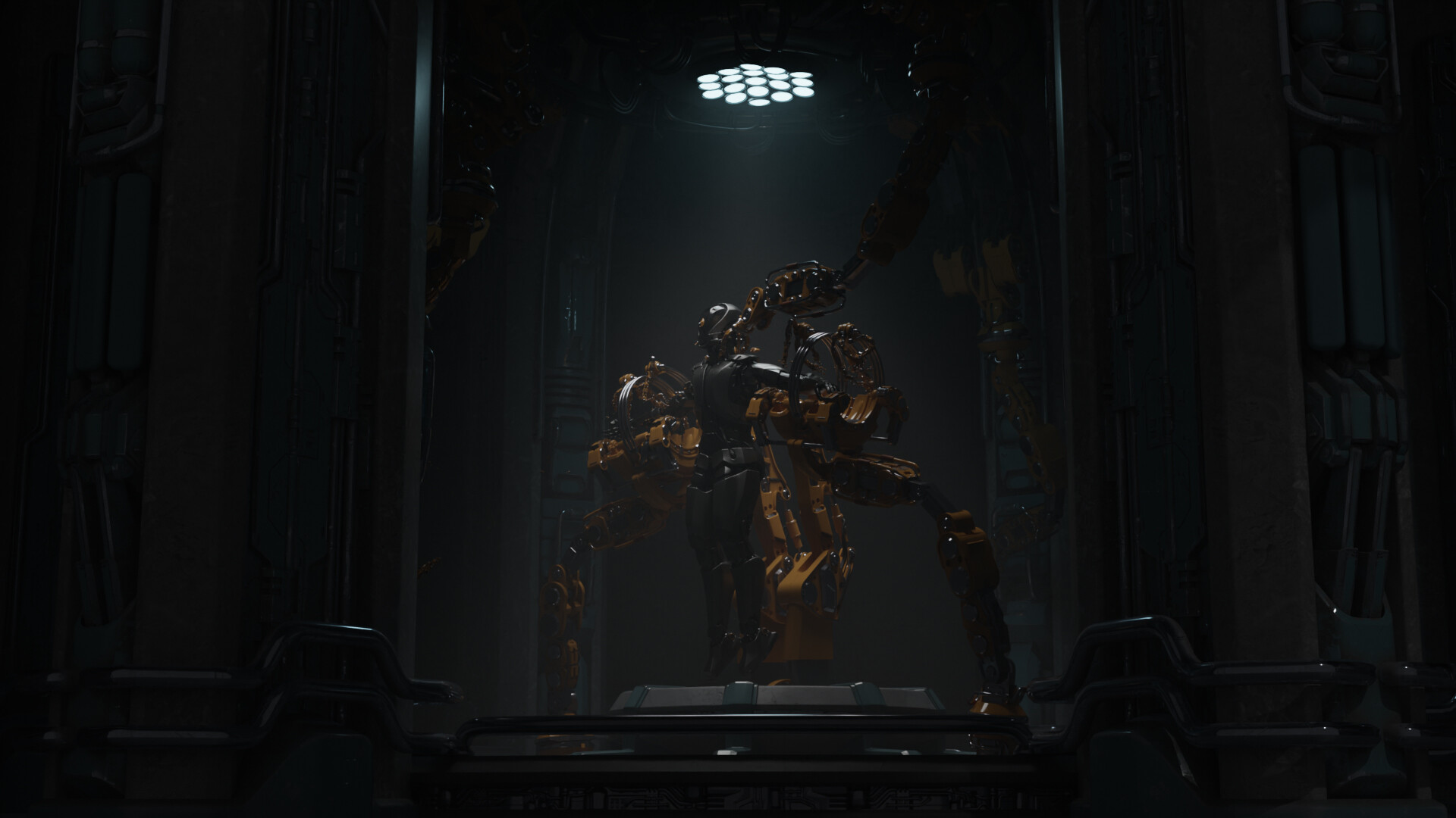 ArtStation - Sci-fi factory WIP