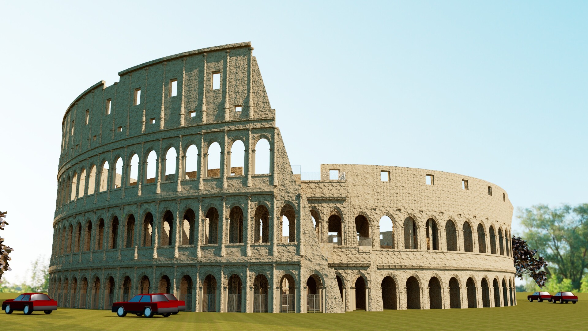 colosseum rendering