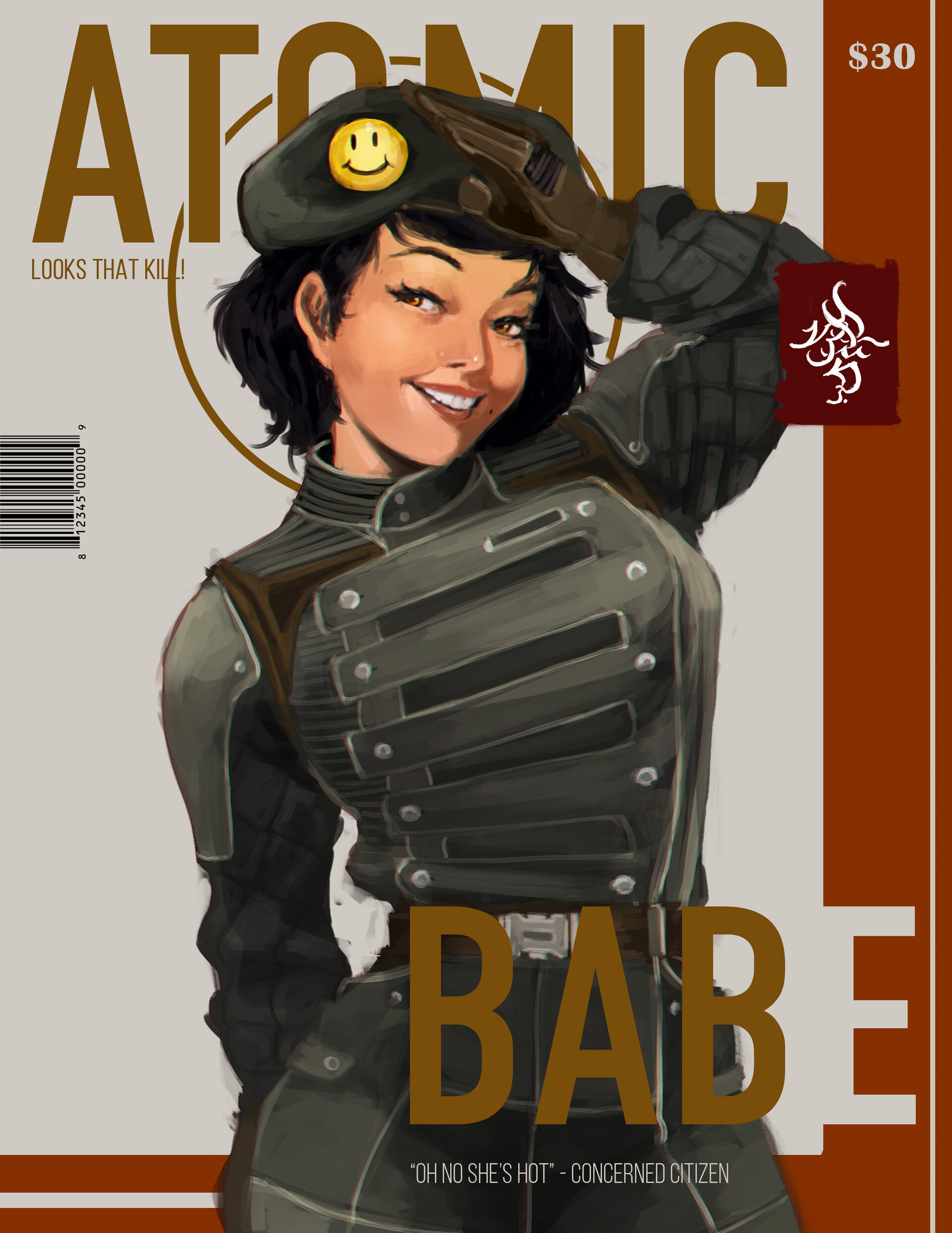 ArtStation - Atomic Babe - Smiles