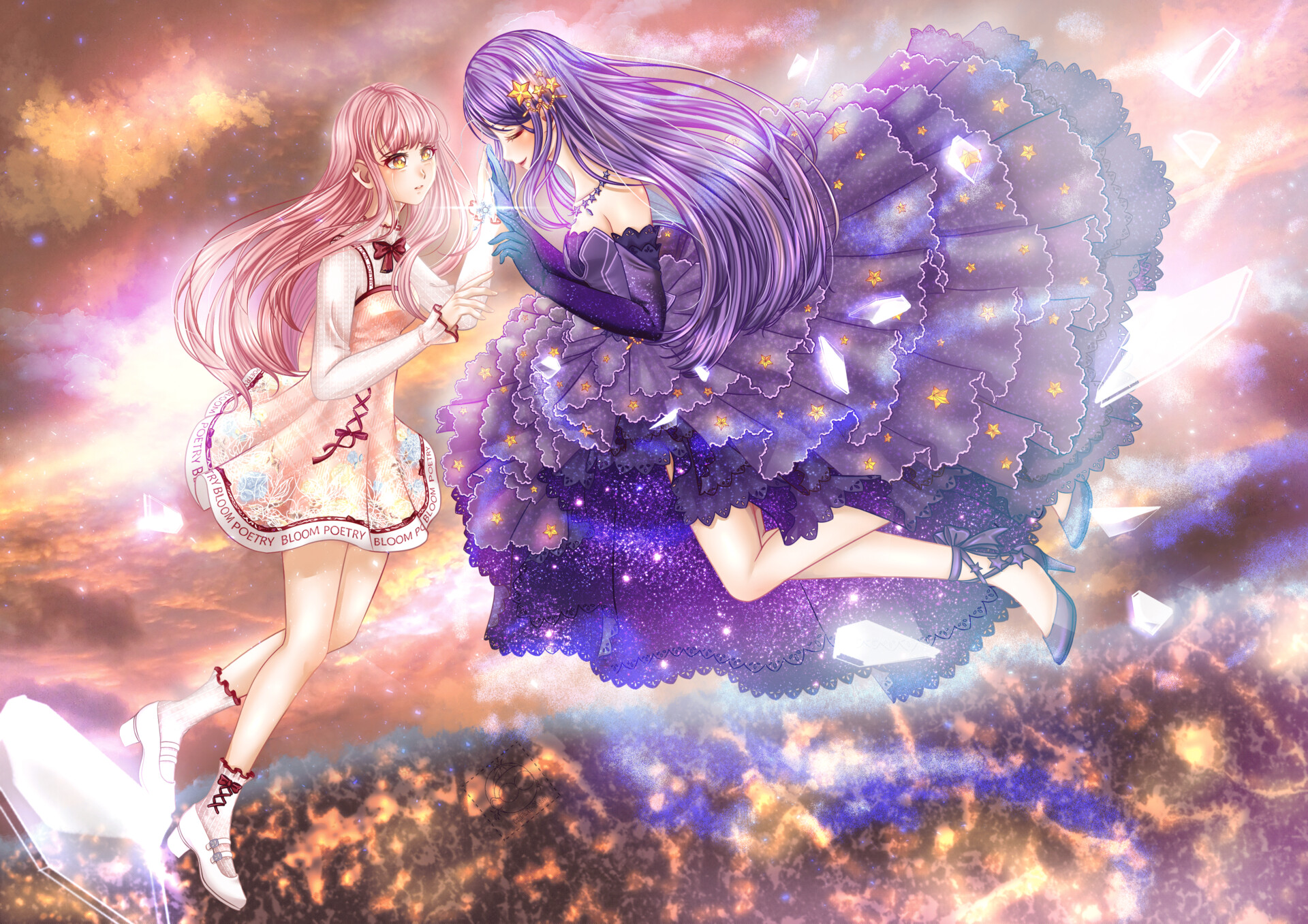 ArtStation - Infinity Girl (Shining Nikki 2020 Fan Art)