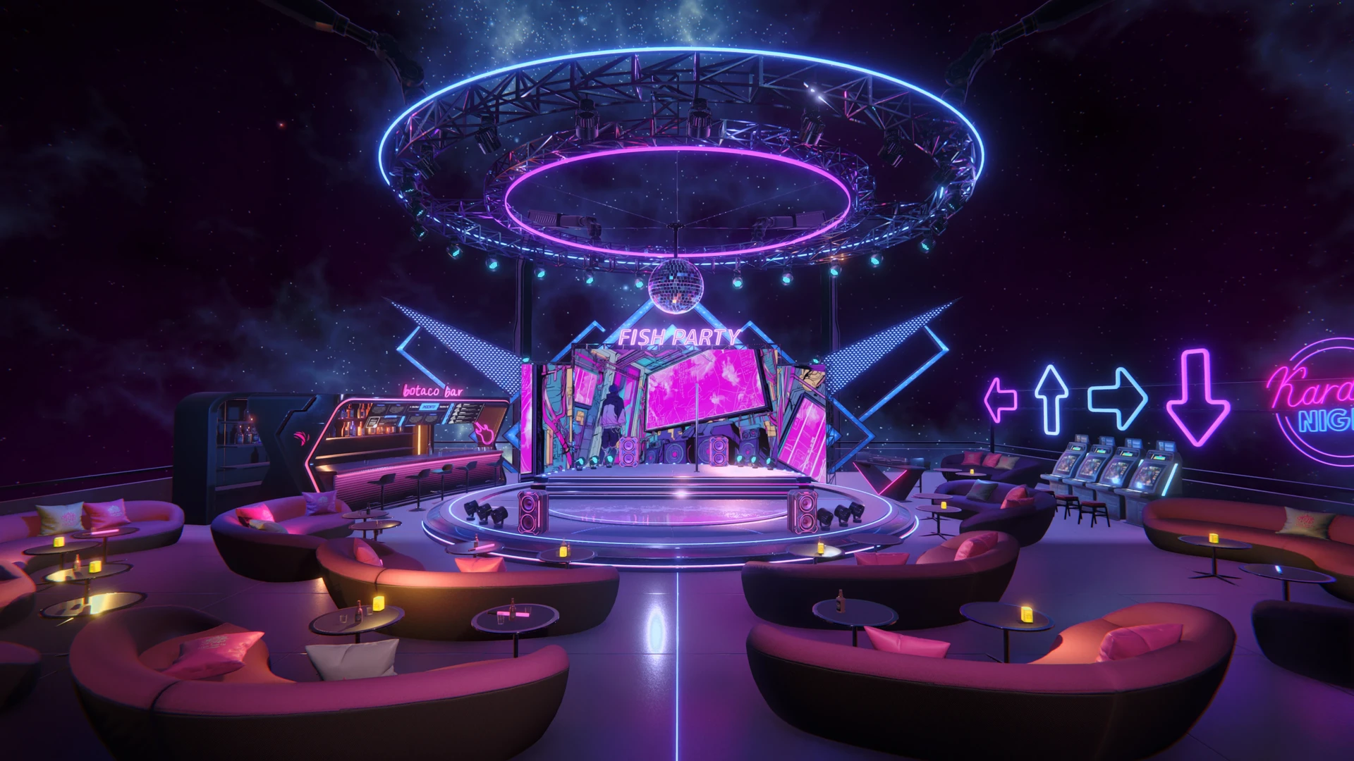 ArtStation - SKY_DJ_STAGE