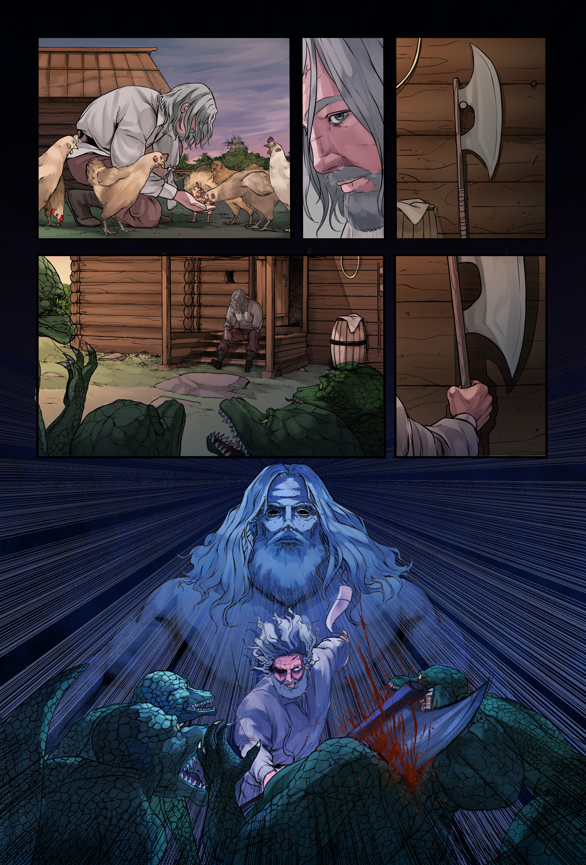 ArtStation - comic color