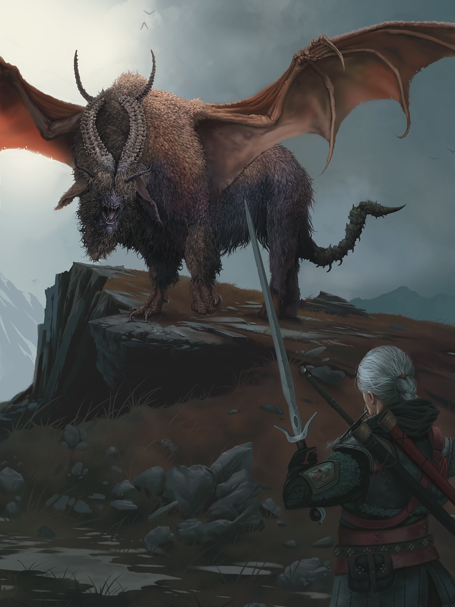 ArtStation - Witcher 4 Manticore