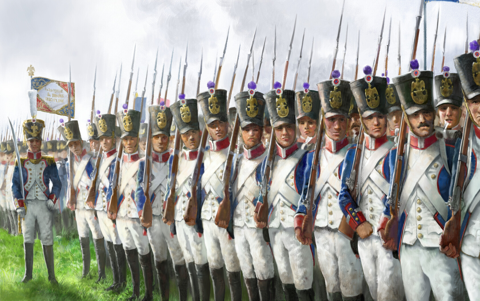 ArtStation - French Line Infantry 1812