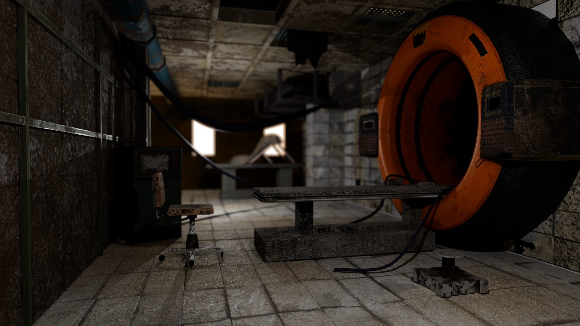 ArtStation - Abandoned research lab