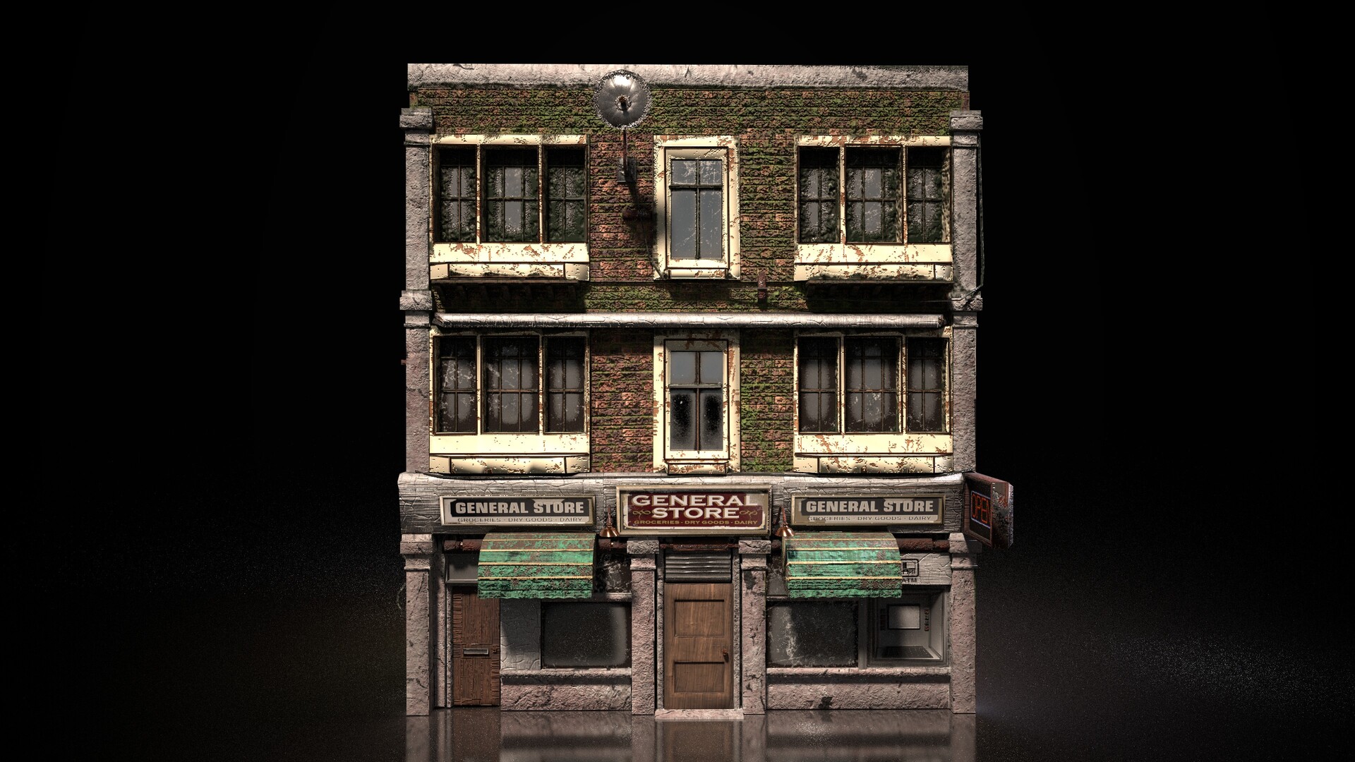 ArtStation - Rustic London Shop