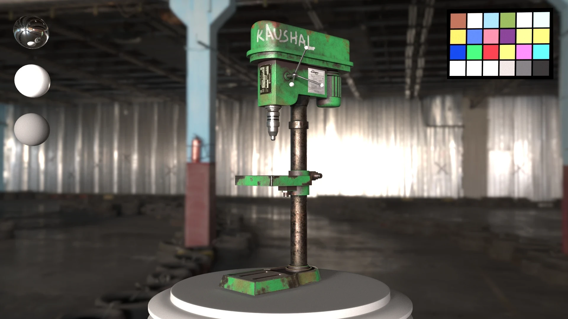 ArtStation - DRILLING MACHINE