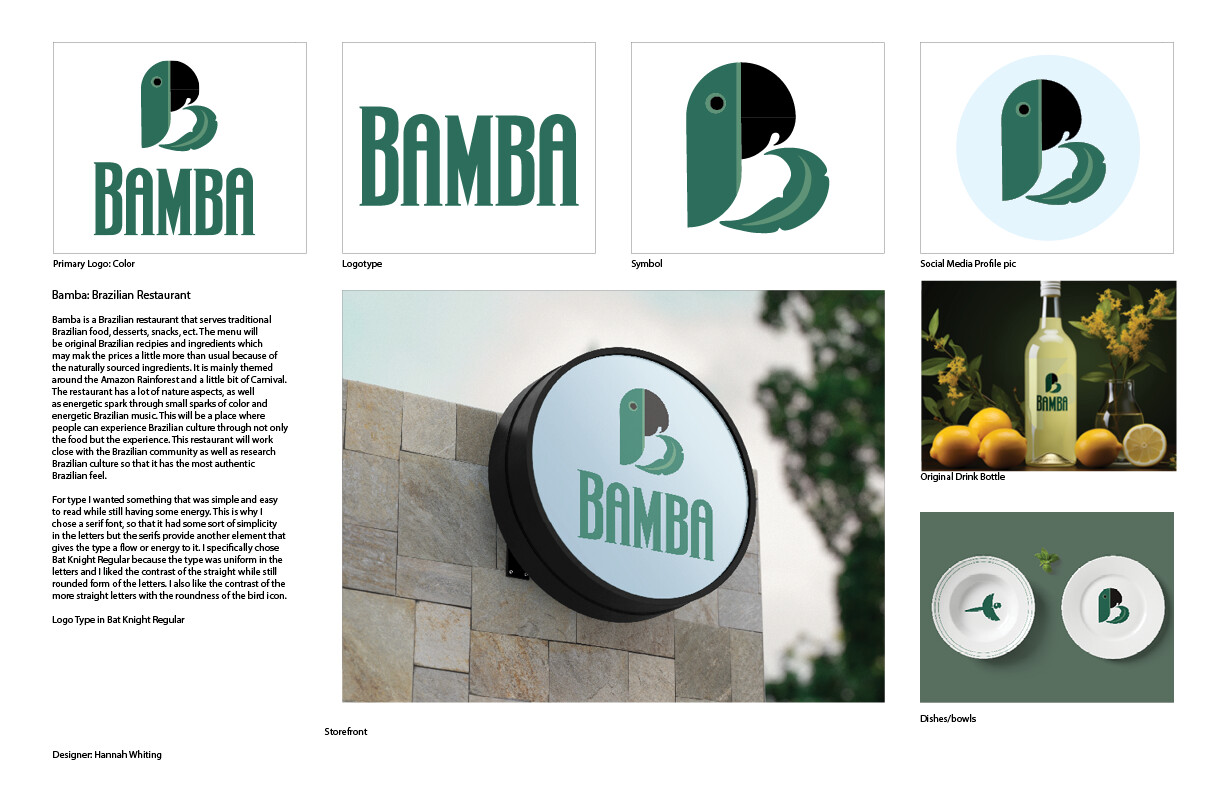 ArtStation - Bamba logo concepts
