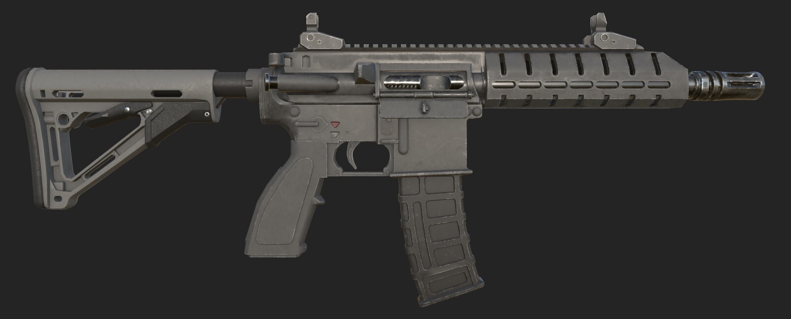 ArtStation - Assault Rifle Gun Concept