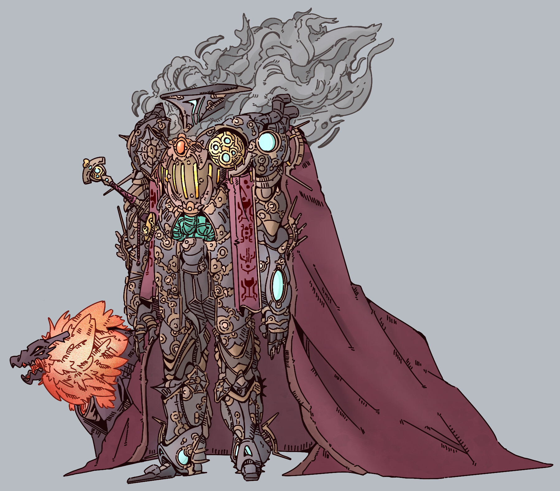 ArtStation - Aether Nexus character