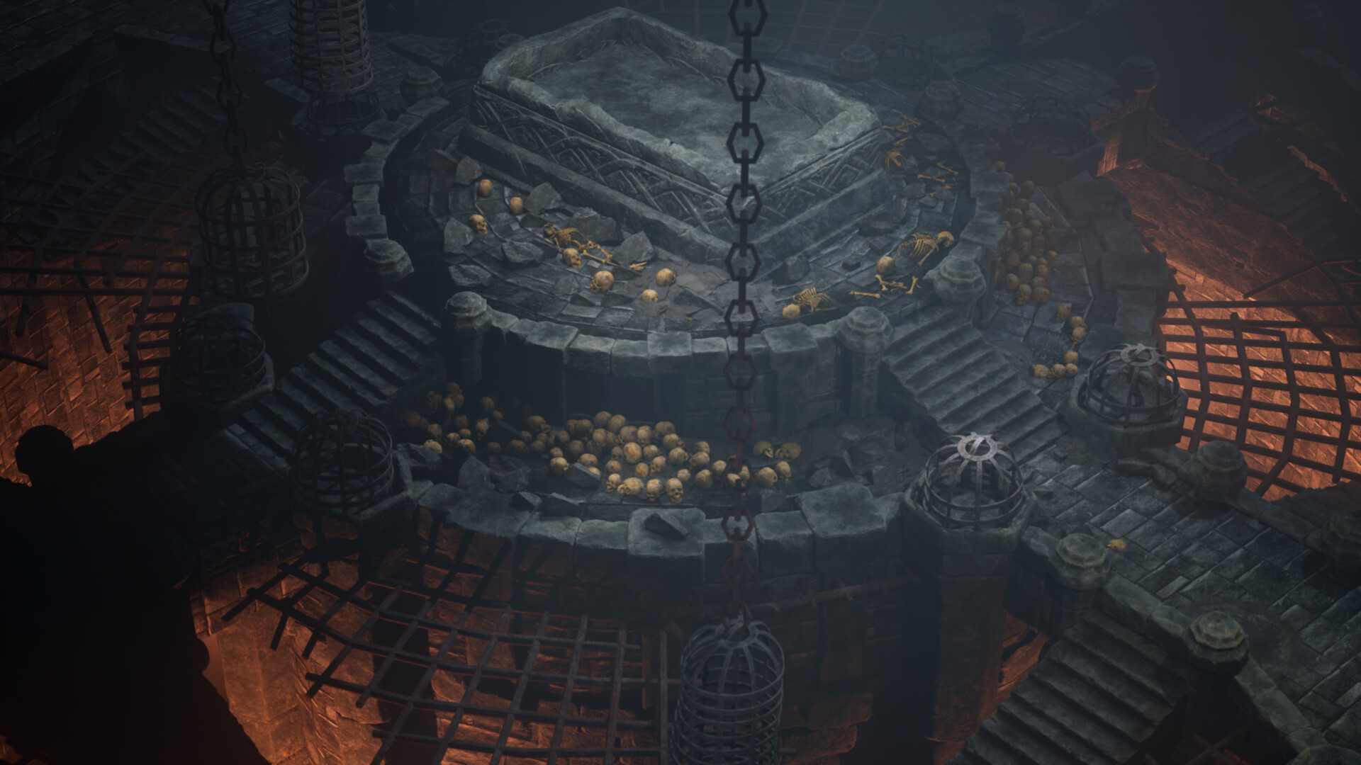 ArtStation - Underground Tomb scene