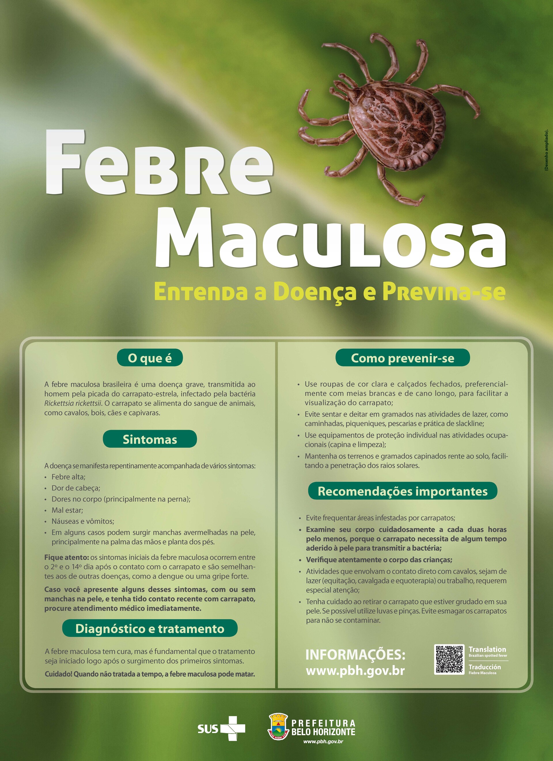 ArtStation - Material sobre Febre Maculosa que ilustrei e criei para SMSA-BH