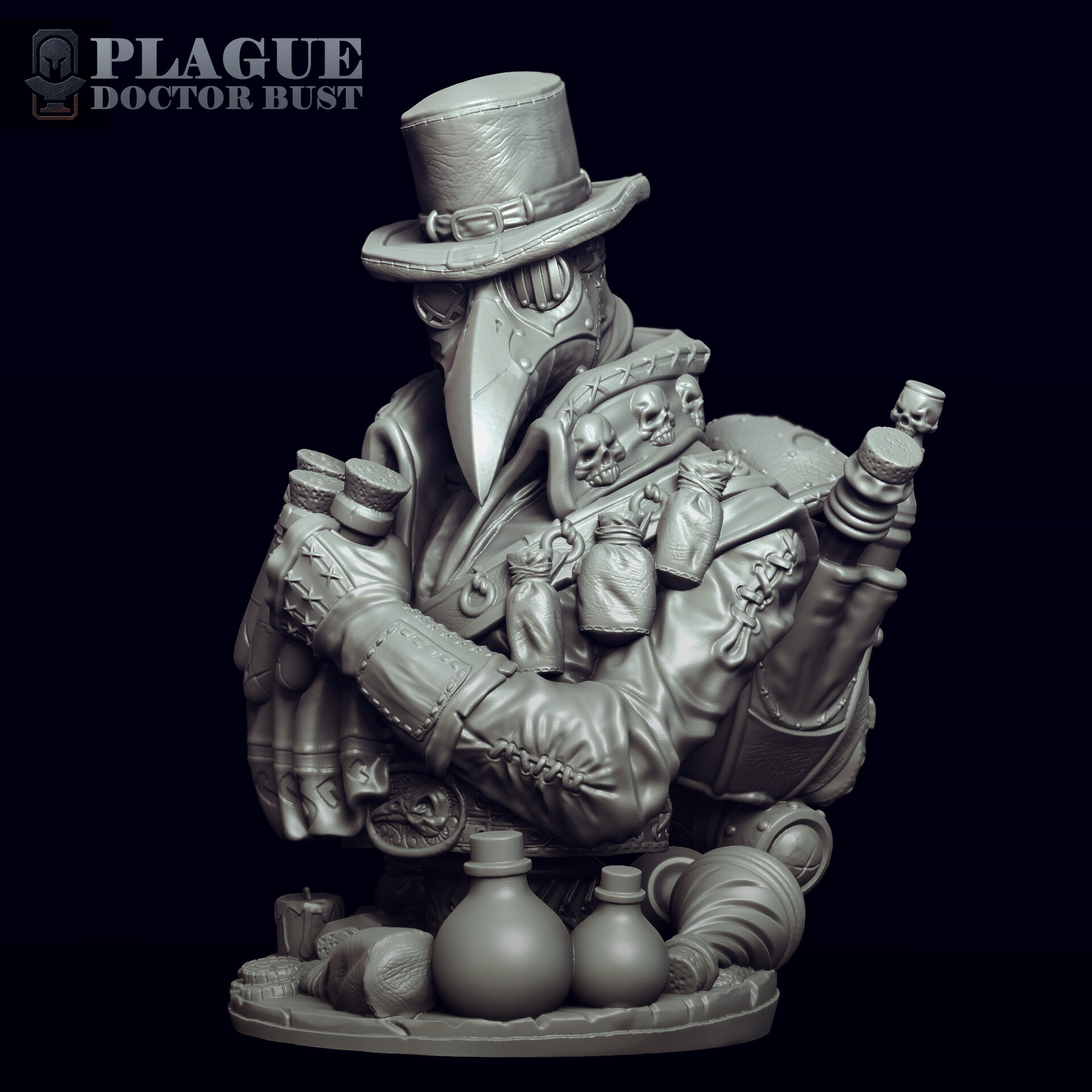 ArtStation - PLAGUE DOCTOR – Ritual Anatomy of a Forgotten Healer