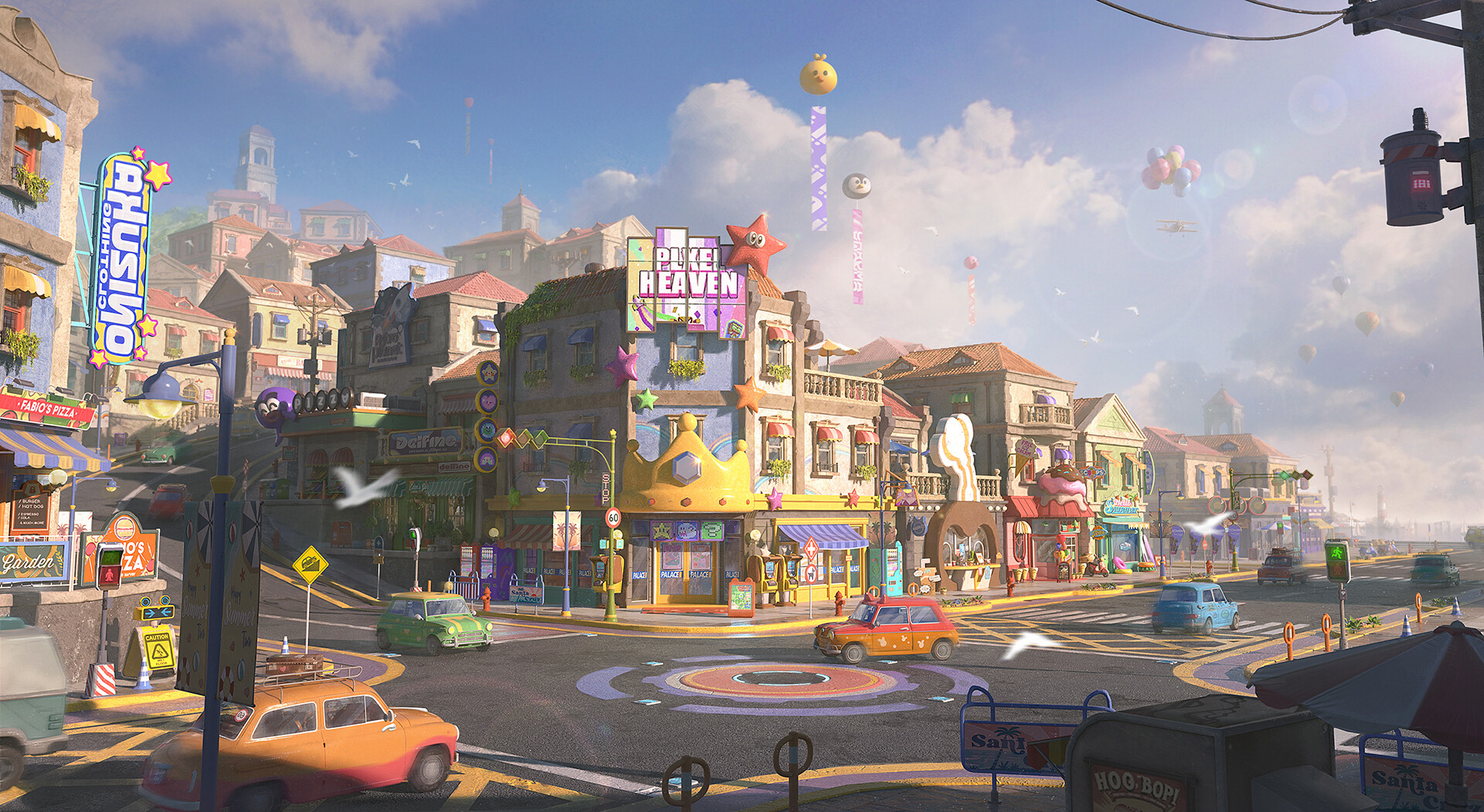 ArtStation - Seaside Town