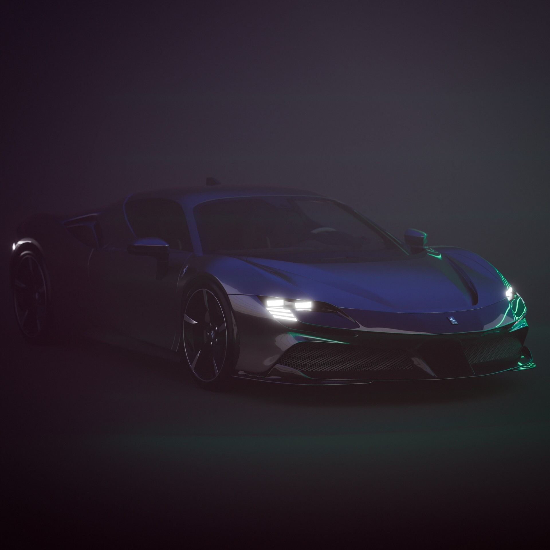 ArtStation - Ferrari SF90