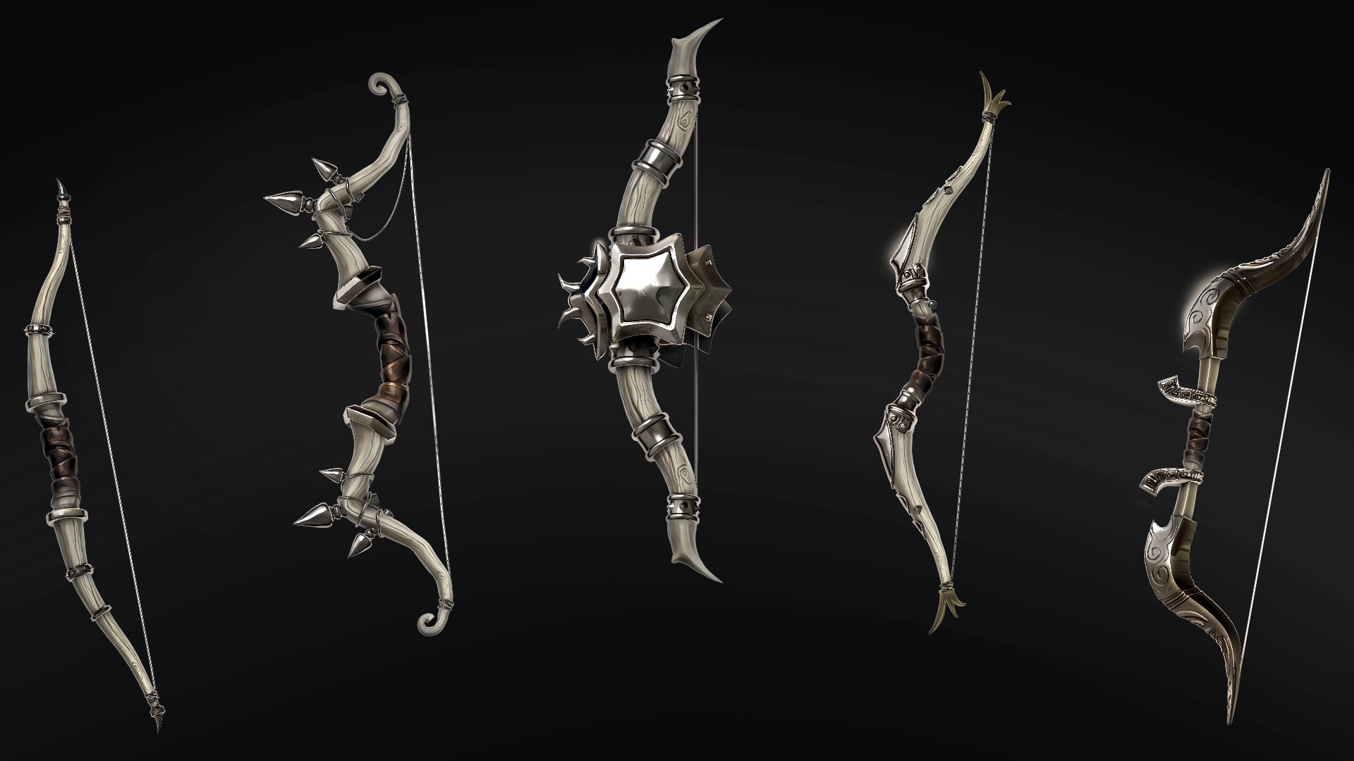 ArtStation - Stylized Bows