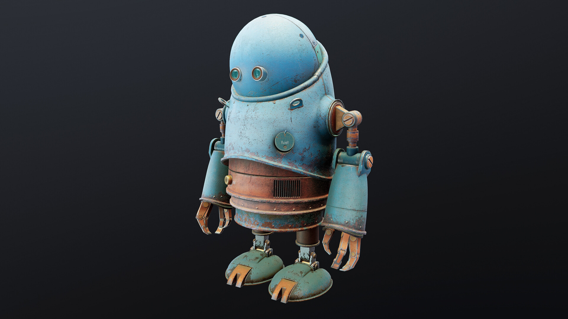 ArtStation - The old robot