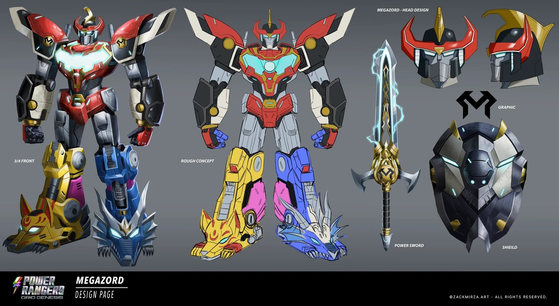 ArtStation - Megazord