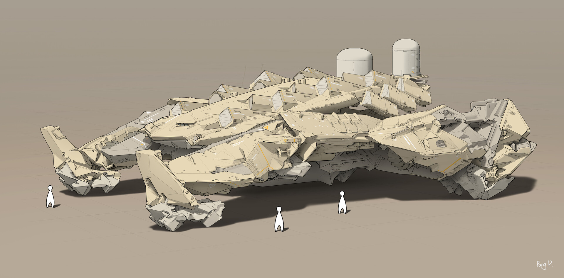 ArtStation - Missile launch vehicle