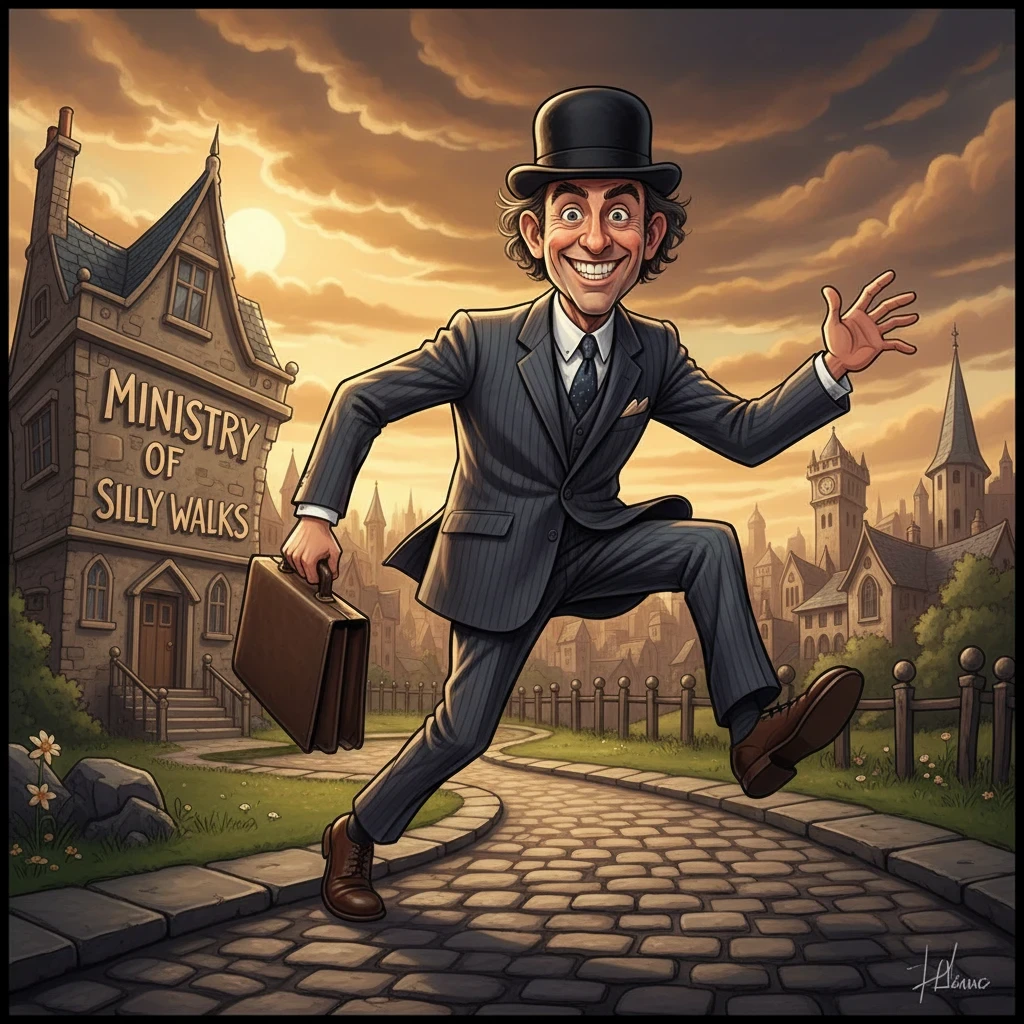 ArtStation - Monty Python Cartoon 1