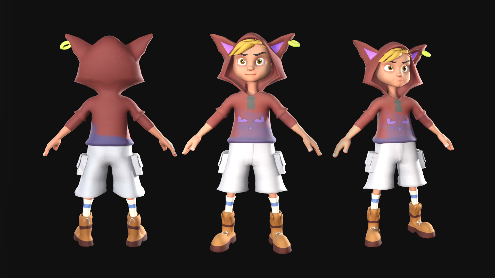 ArtStation - Stylized Boy Character