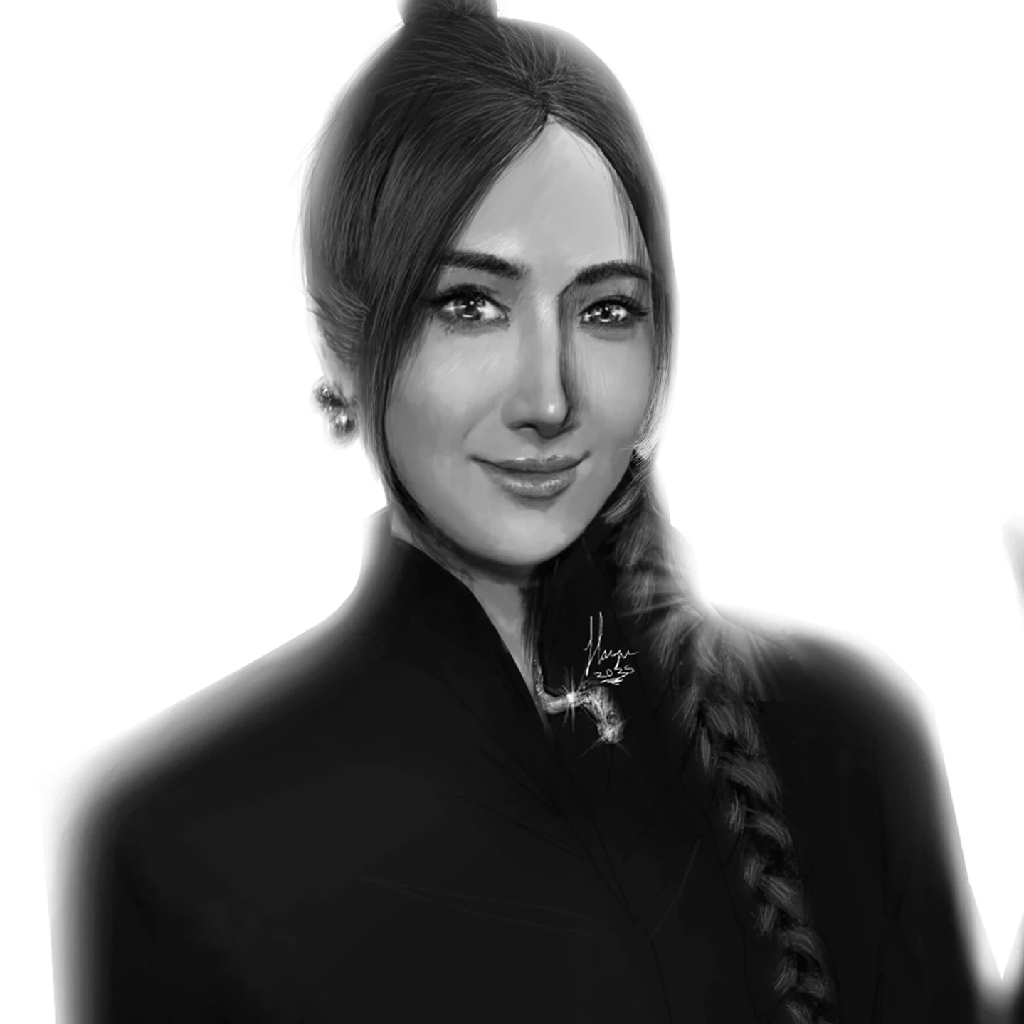 ArtStation - I finished drawing Kim Eun, Kim Eun-Jae's voice is amazing