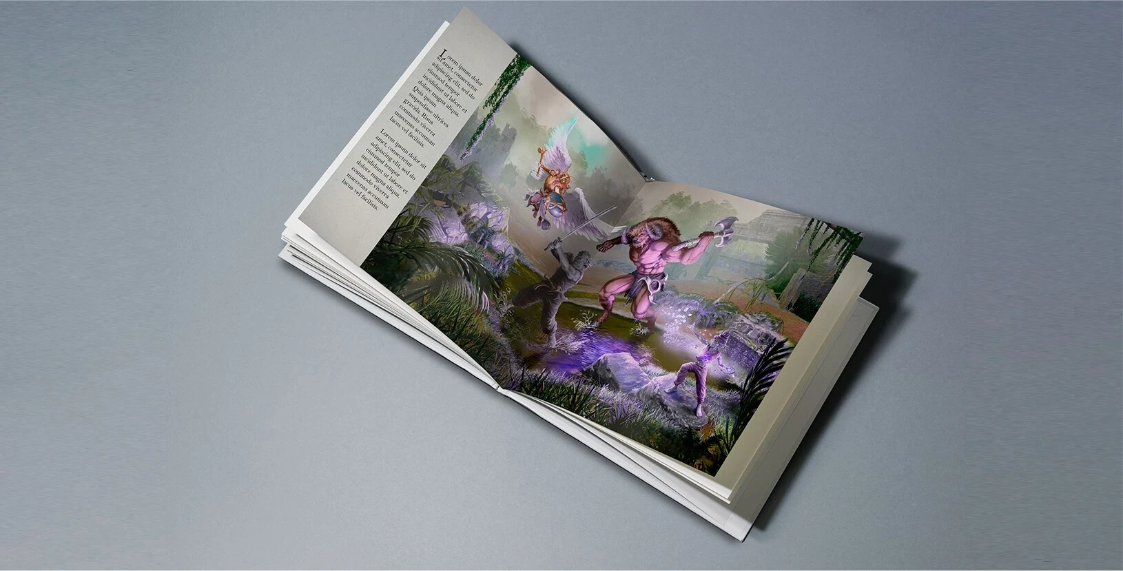 ArtStation - DND Book Development Edit & Designs