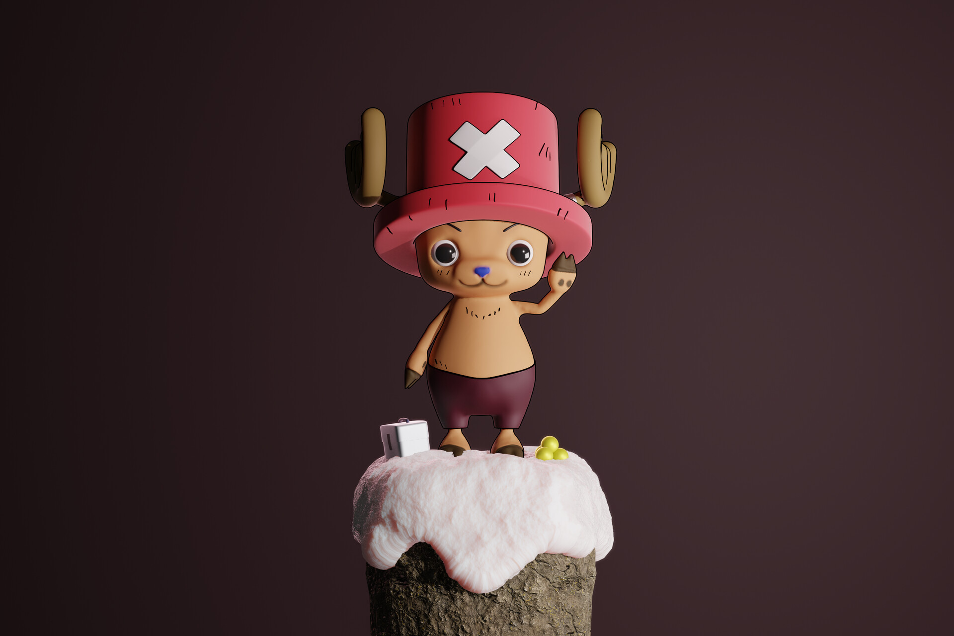 ArtStation - Chopper fanart sculpt
