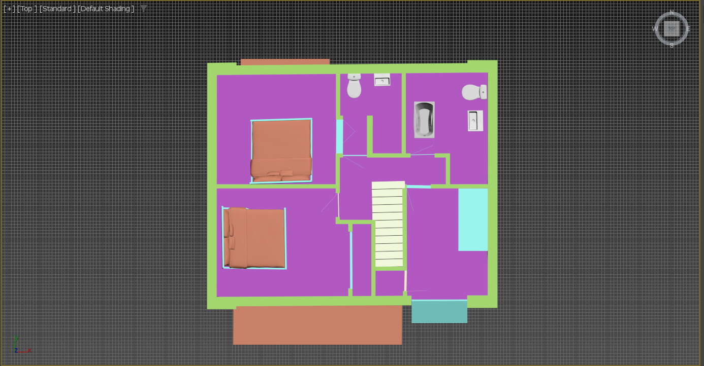 ArtStation - Floor plan