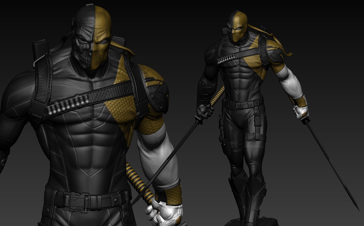 ArtStation - Deathstroke Gotham's Notorious