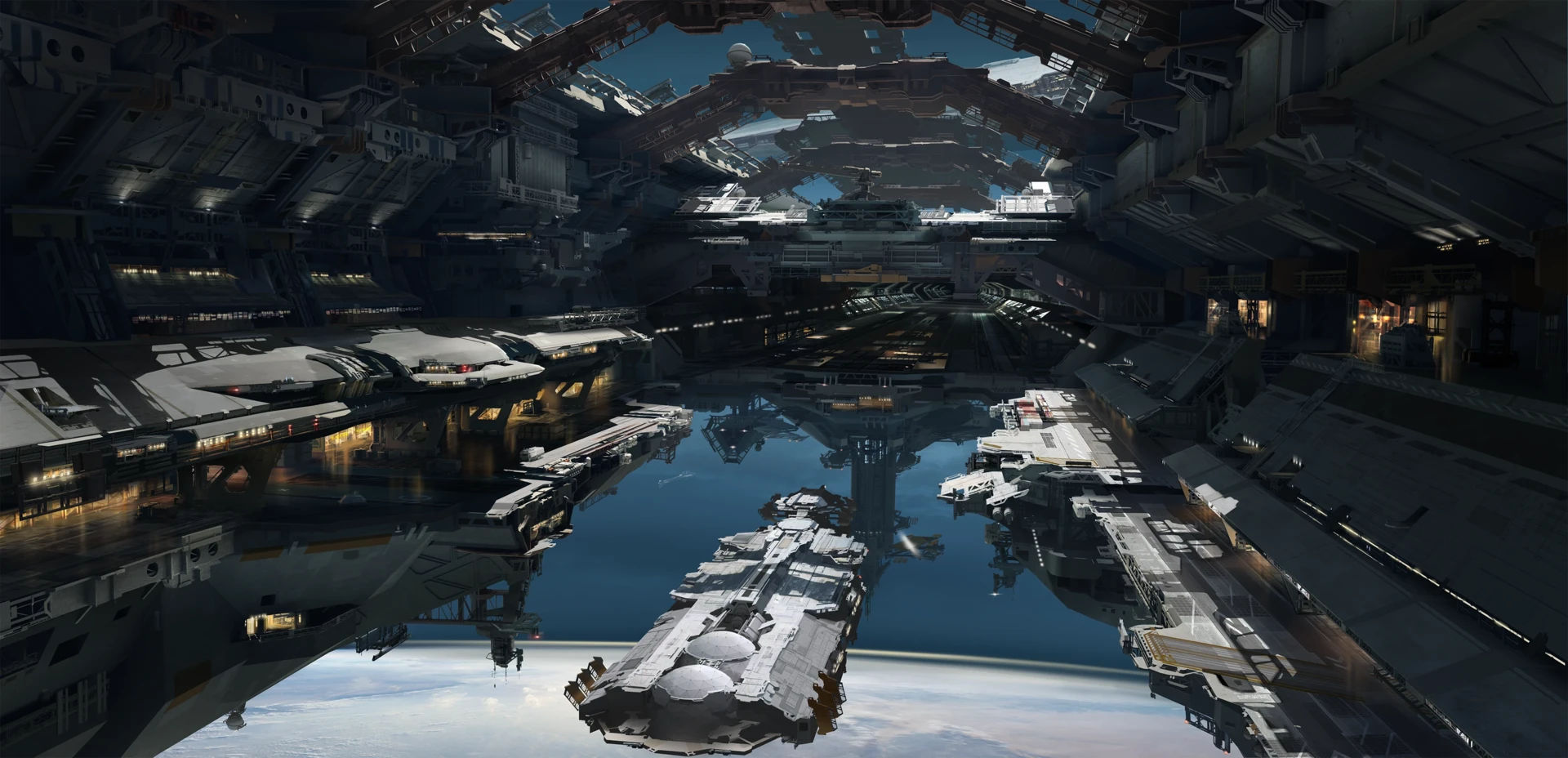 ArtStation - a space station