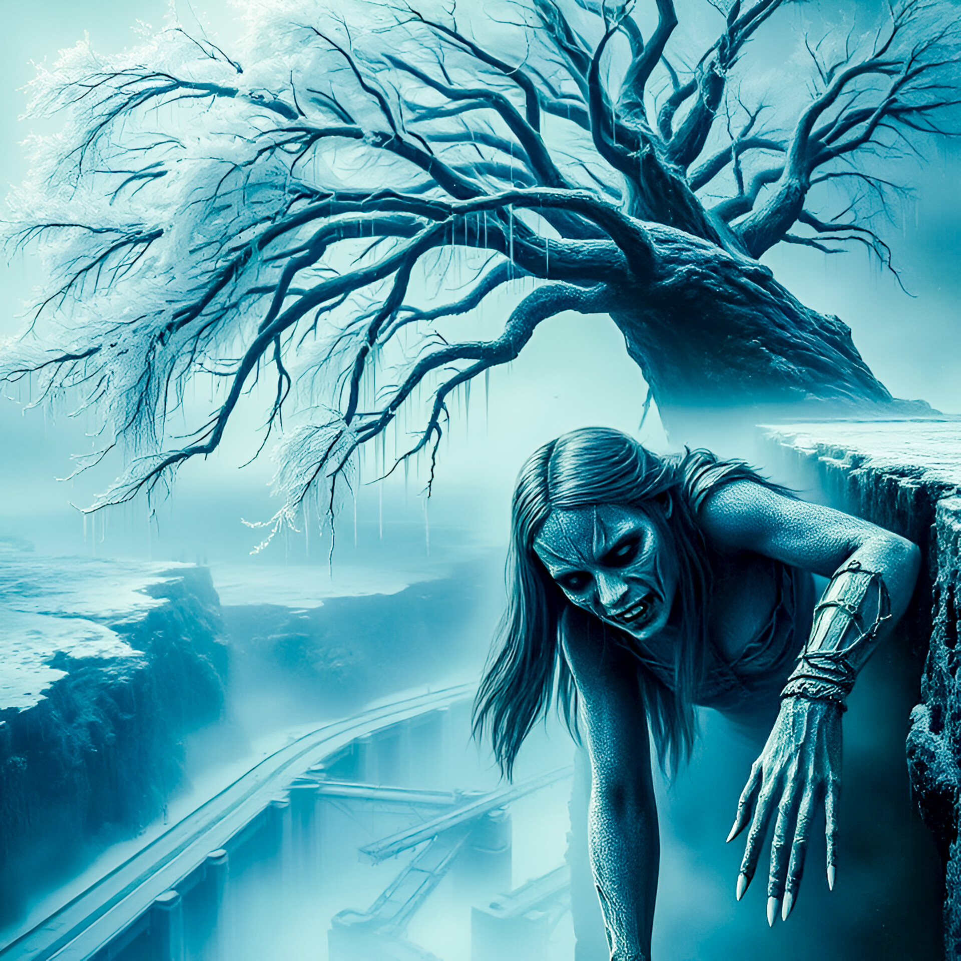 ArtStation - 💋 Winter doesn't forgive the weak... But a witch can give ...