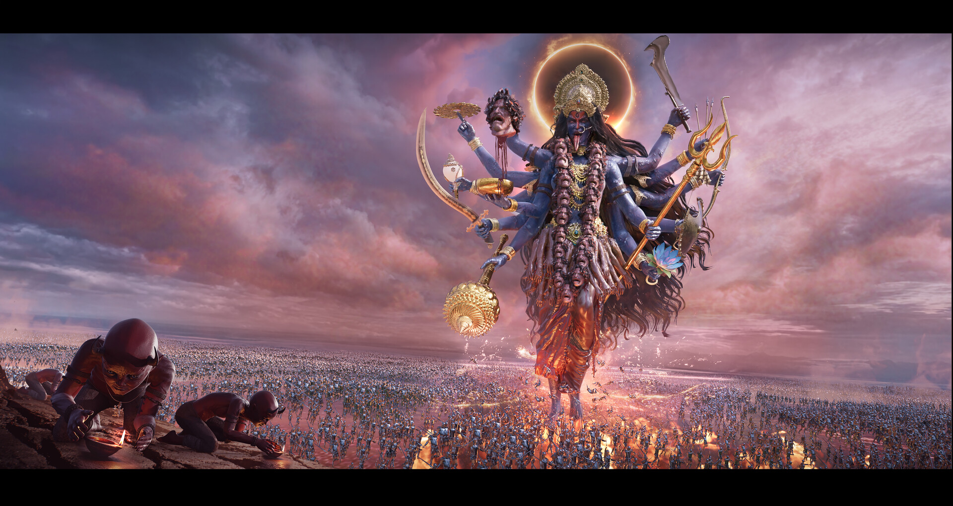 ArtStation - Divine Mother Kali