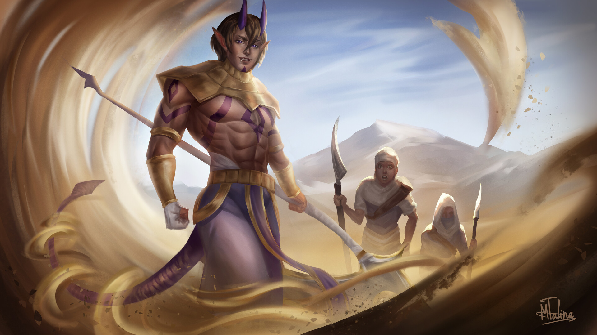 ArtStation - Sand Guardian