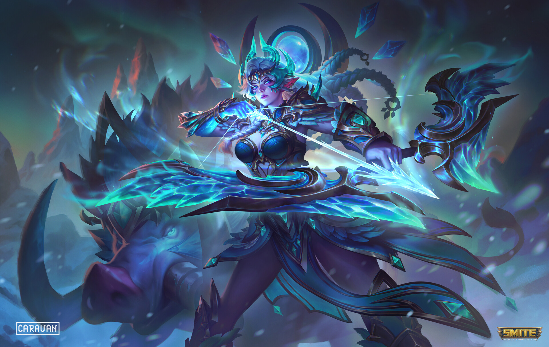 ArtStation - Frostwarden Artemis