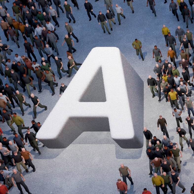 ArtStation - Agents Crowd Simulation