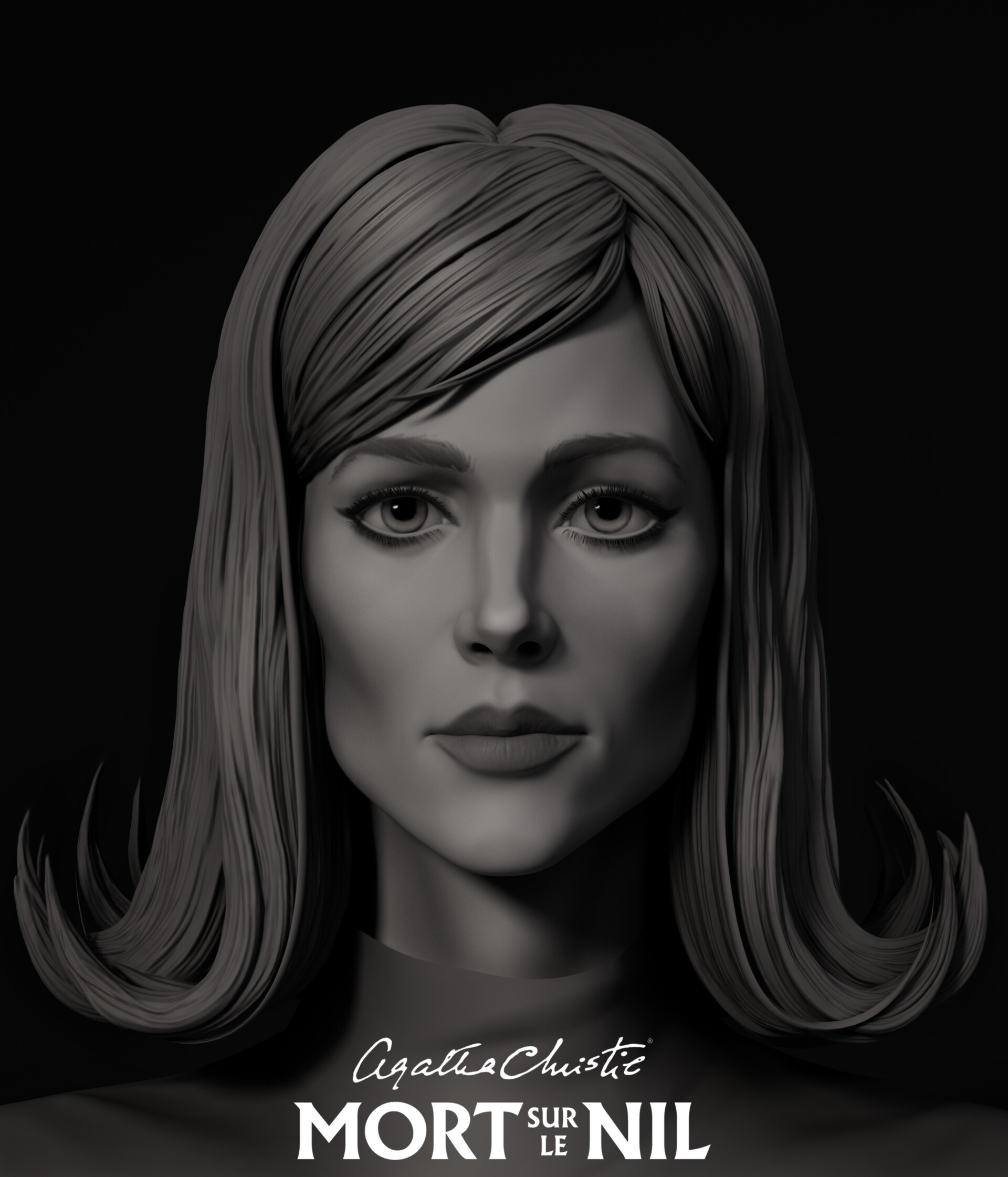 ArtStation - Characters - Agatha Christie, Mort sur le Nil