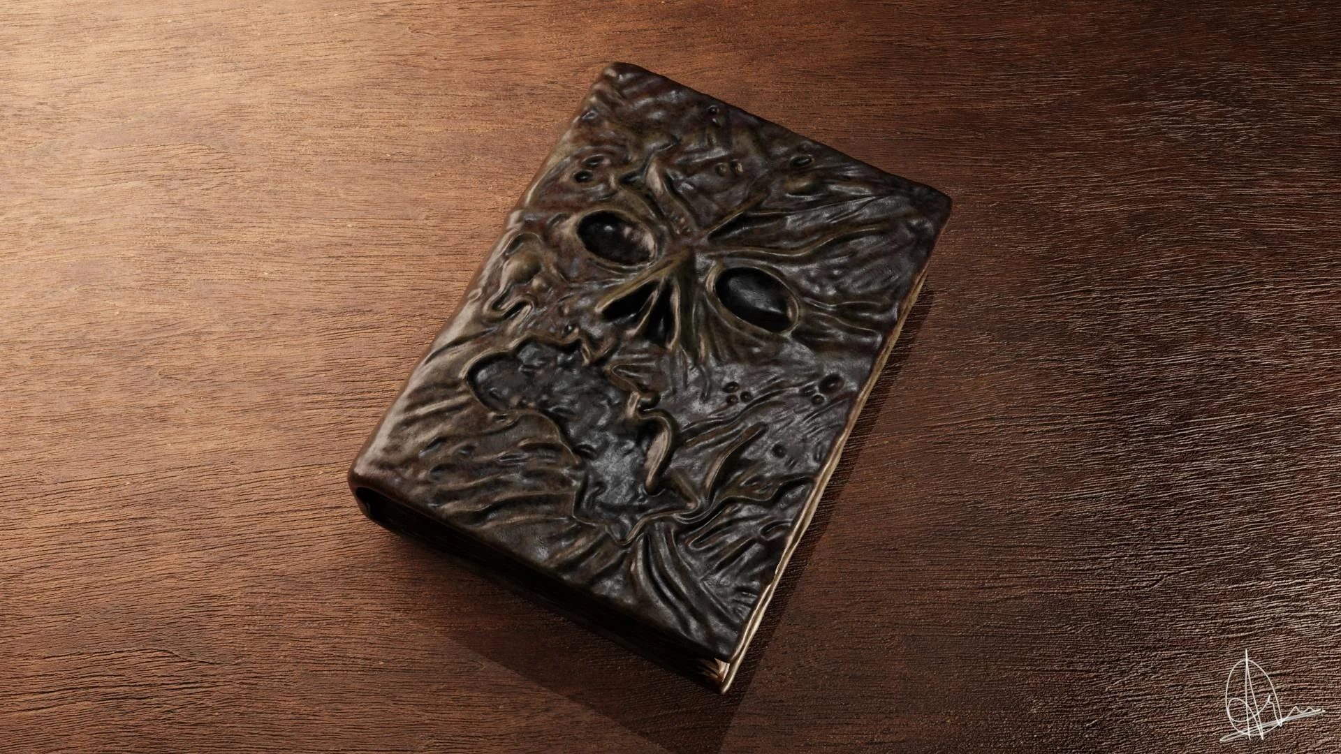 ArtStation - EVIL DEAD'S NECRONOMICON BOOK