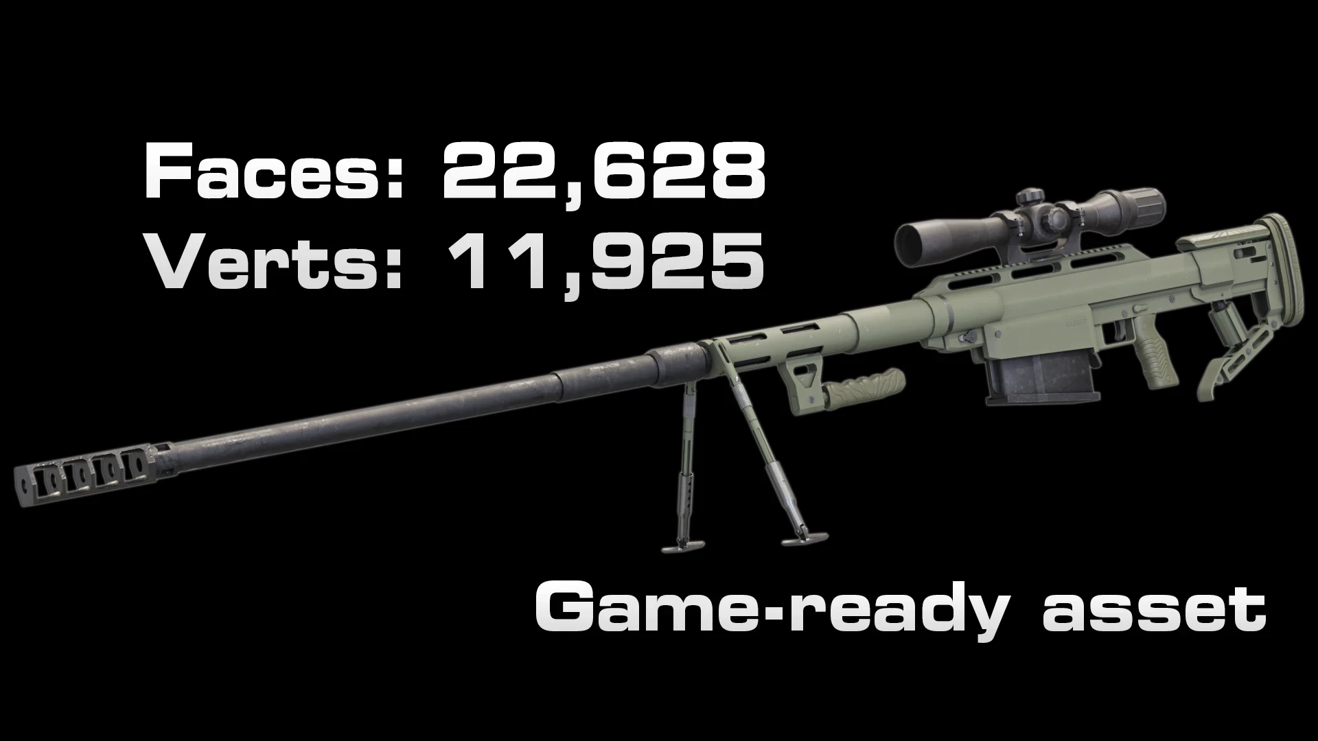 sniper rifle alligator