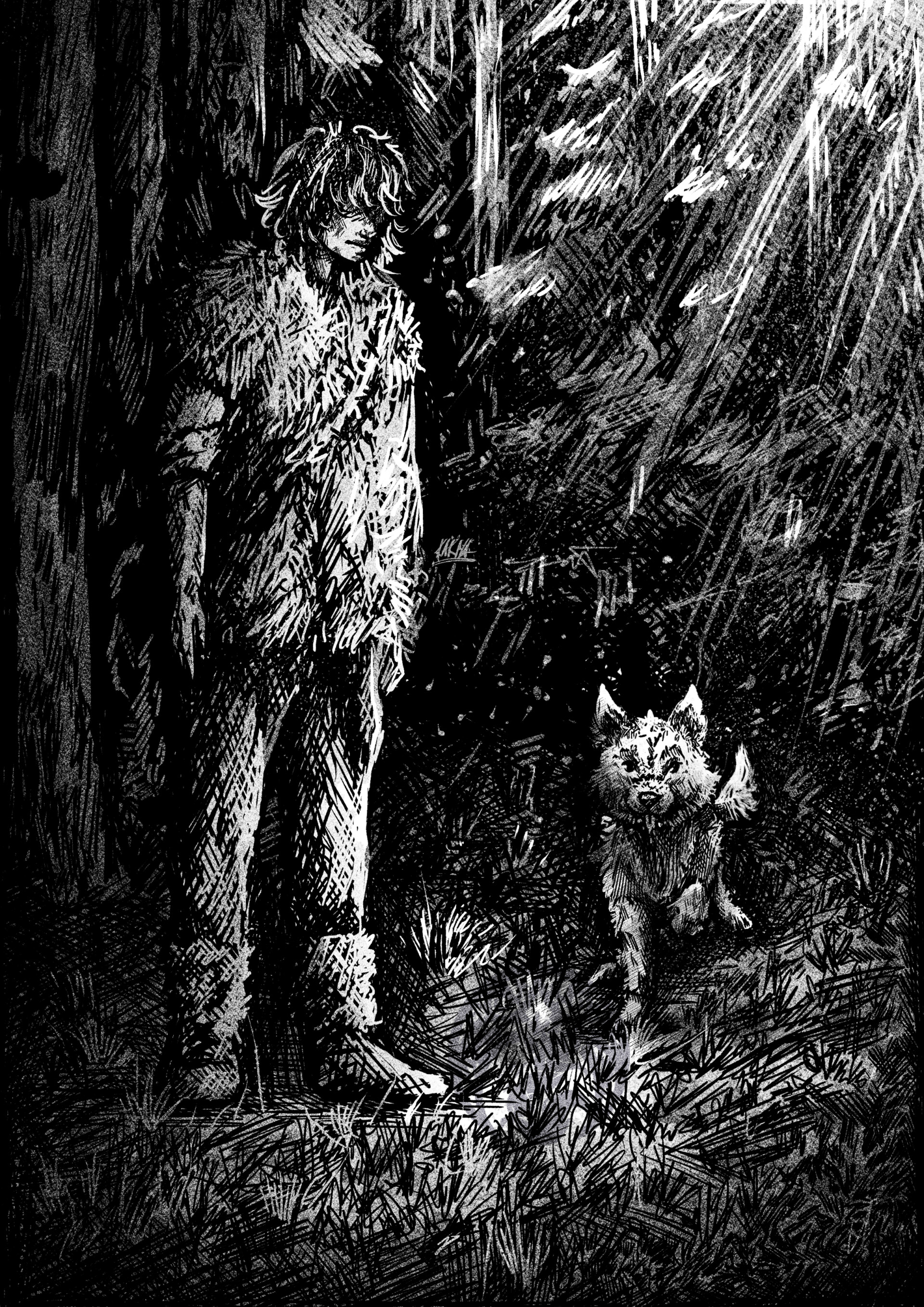 ArtStation - Wolf Brother - The World Spirit