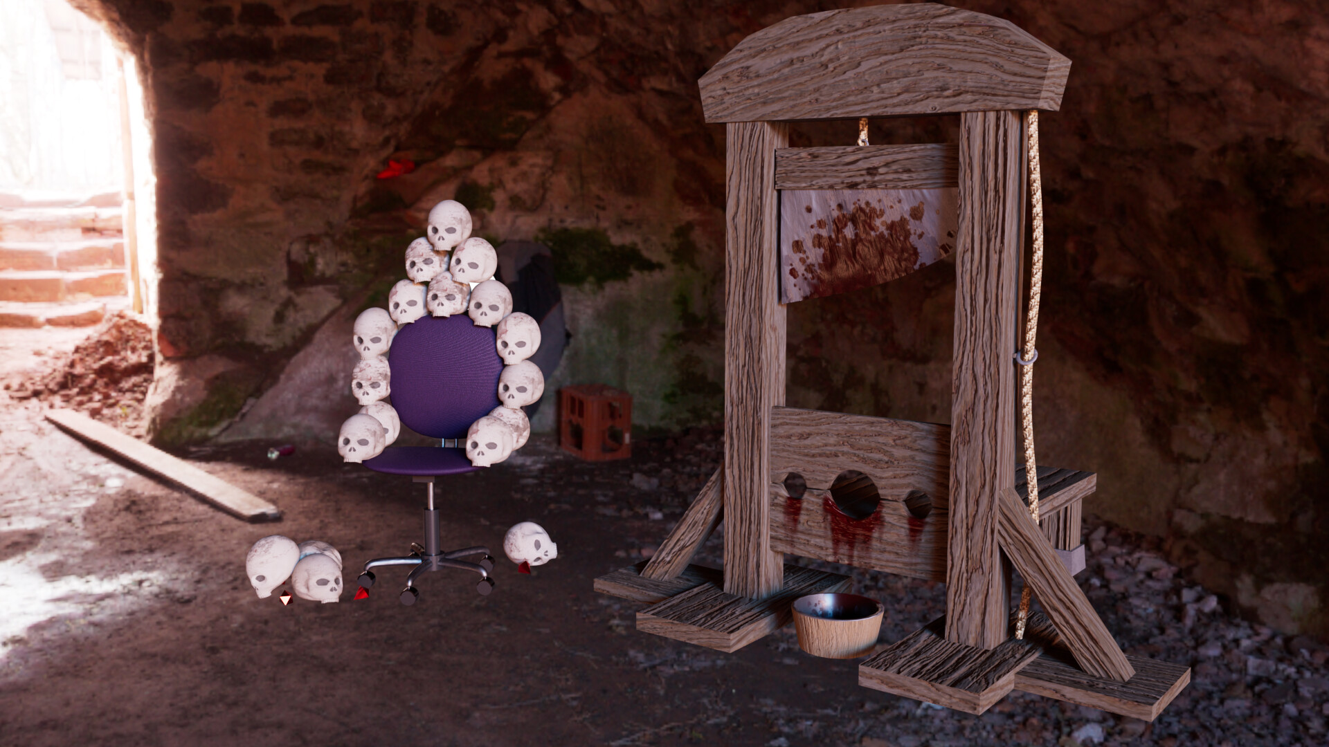 ArtStation - Group Project Models - Spring 2024