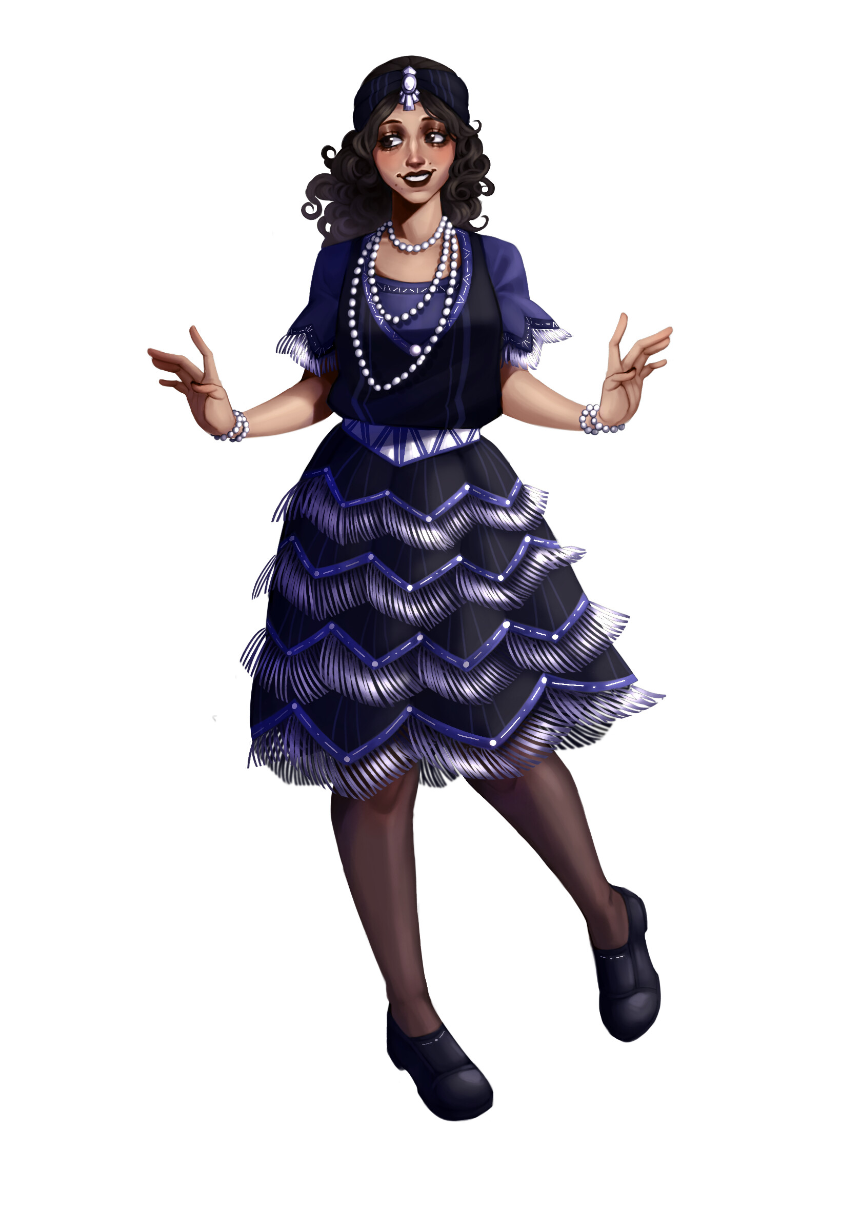 ArtStation - Noa -- Flapper Girl Concept