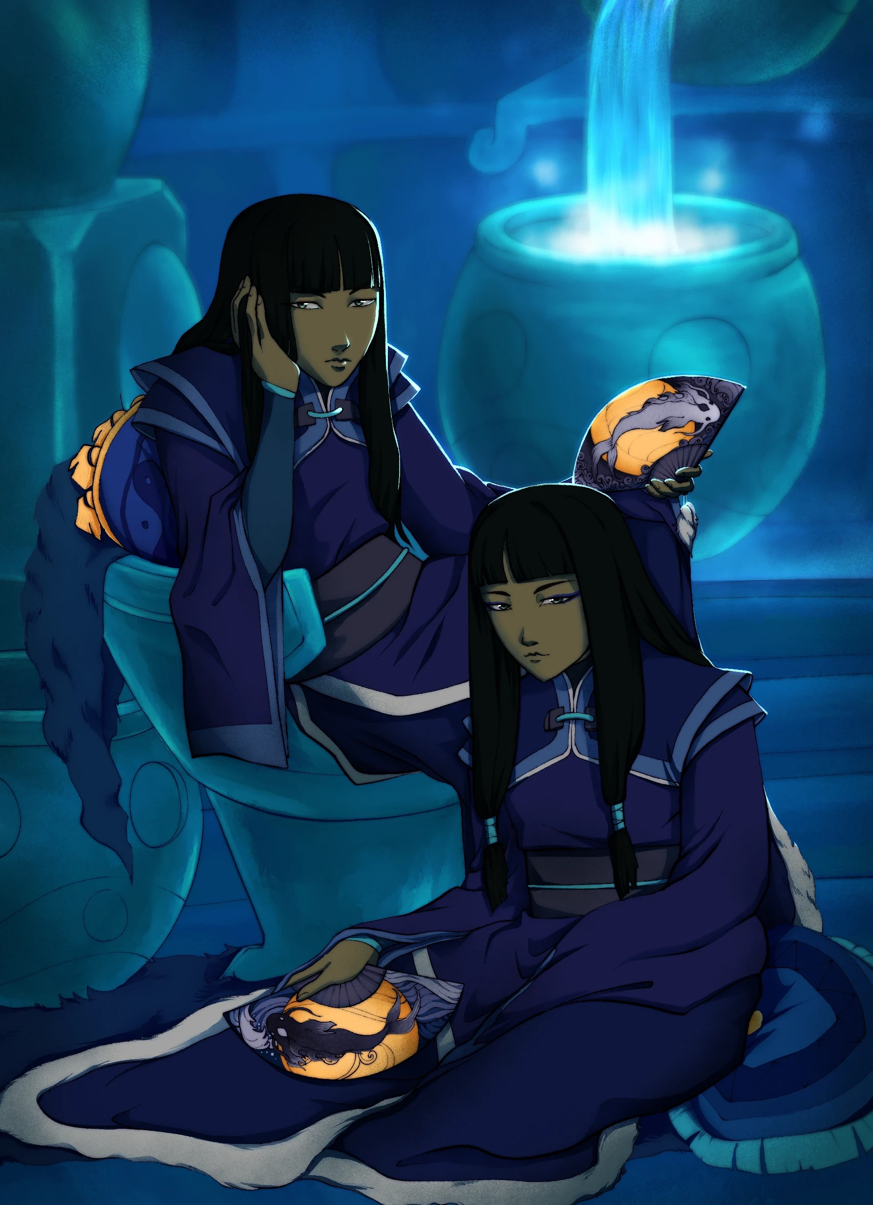 ArtStation - Eska and Desna [Fanart]