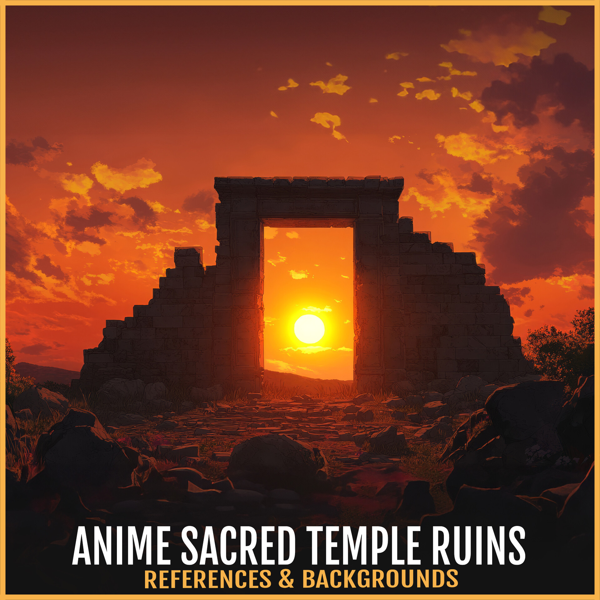 Artificial Dimension - 505 Anime Sacred Temple Ruins