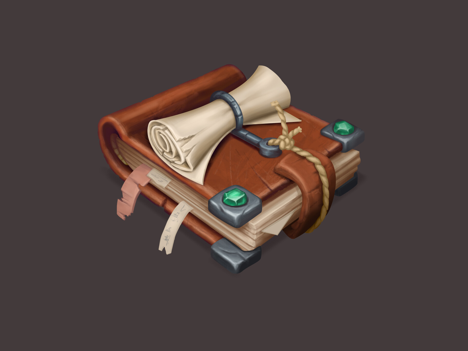 ArtStation - Book Prop Design