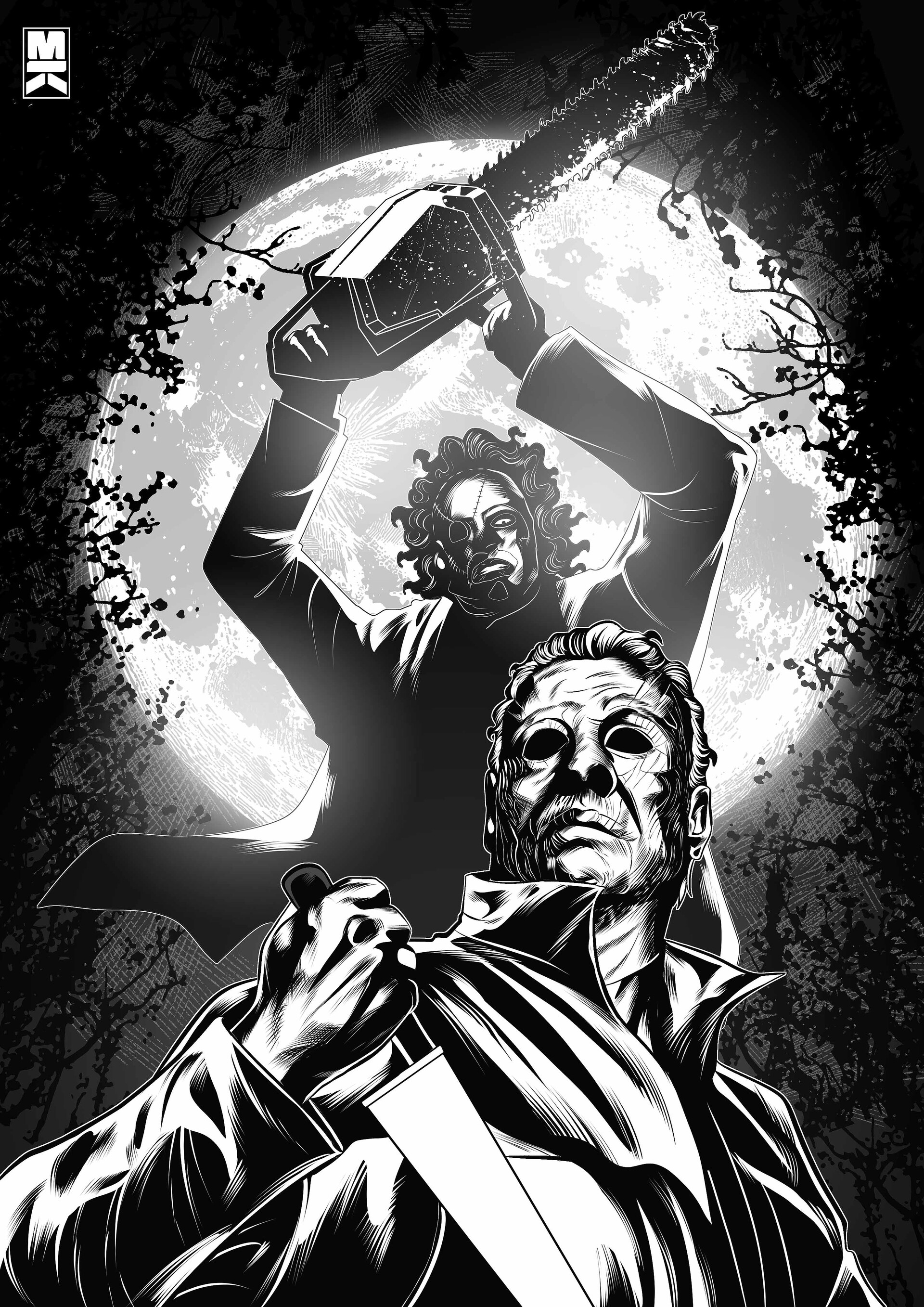 michael myers coloring book