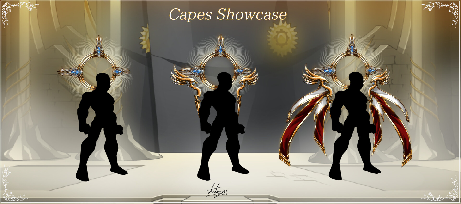 ArtStation - [AQW Set Concept Art] "Bearer of the Guiding Light" (Capes)
