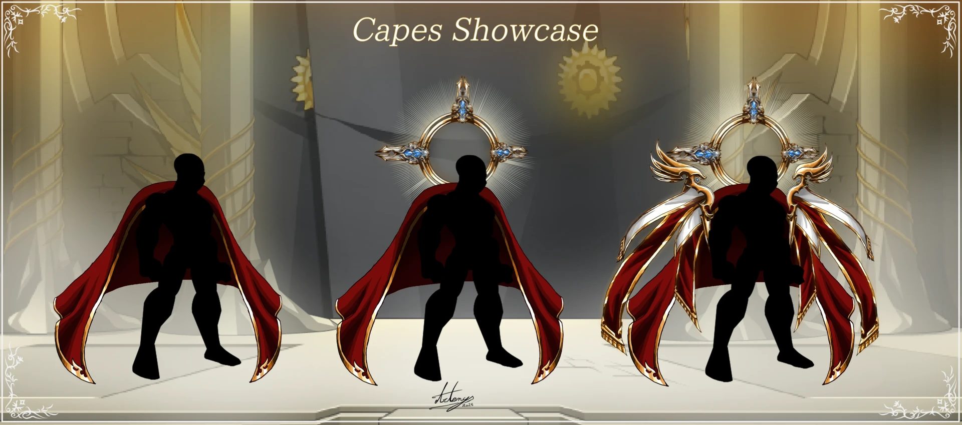 ArtStation - [AQW Set Concept Art] "Bearer of the Guiding Light" (Capes)