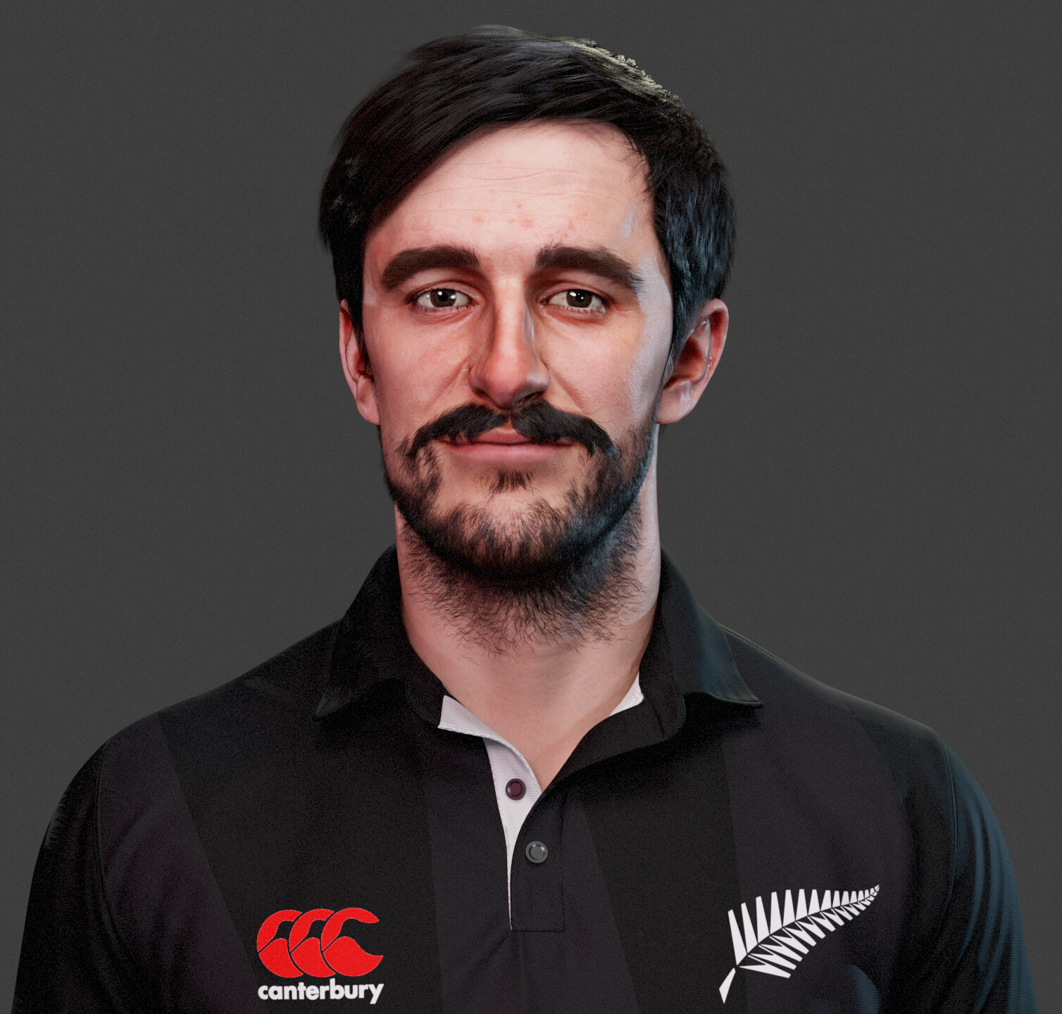 ArtStation - Hamish Rutherford, England Cricket